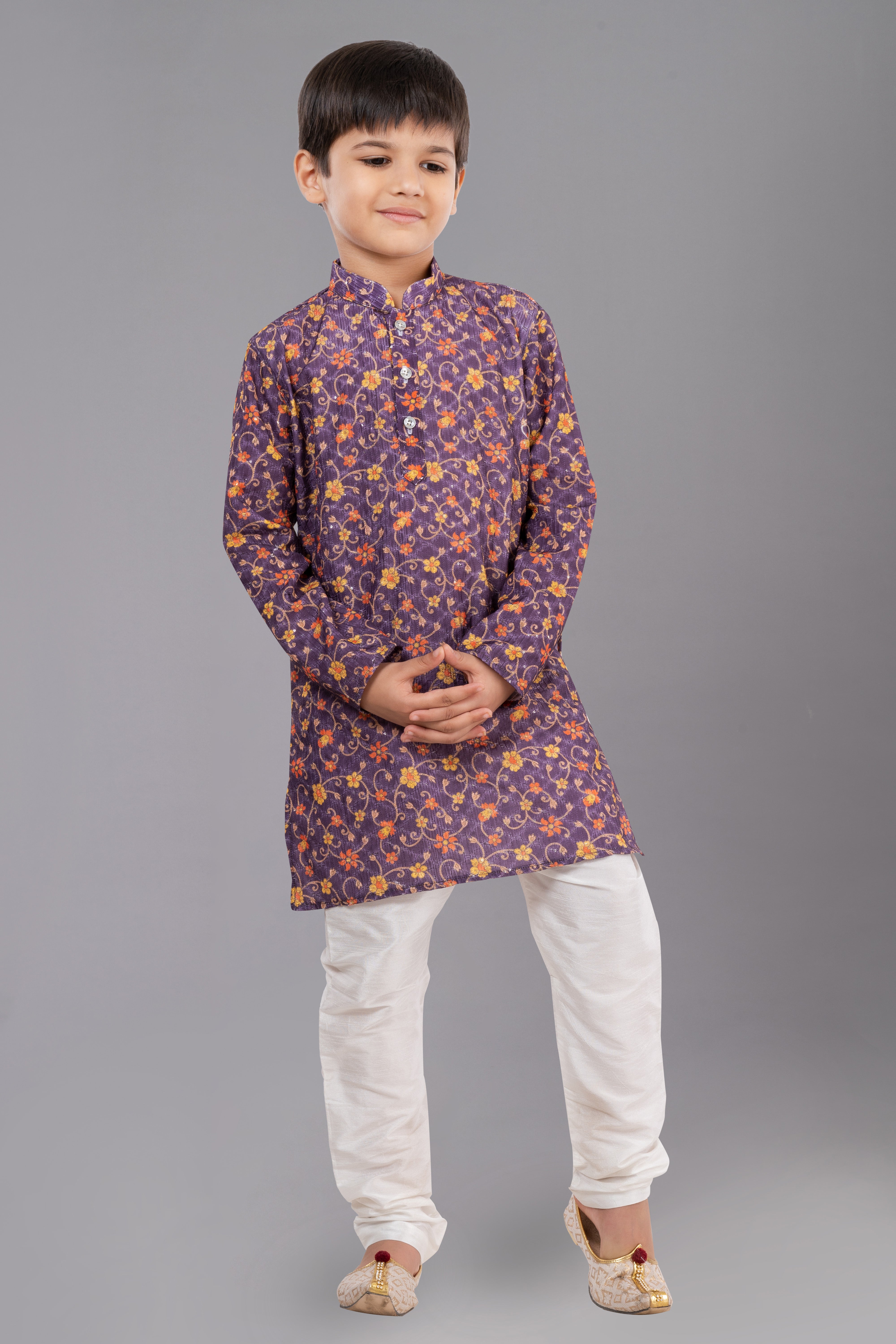 Angasudha Little Man’s Floral Kurta – Where Tradition Meets Adorable S ...